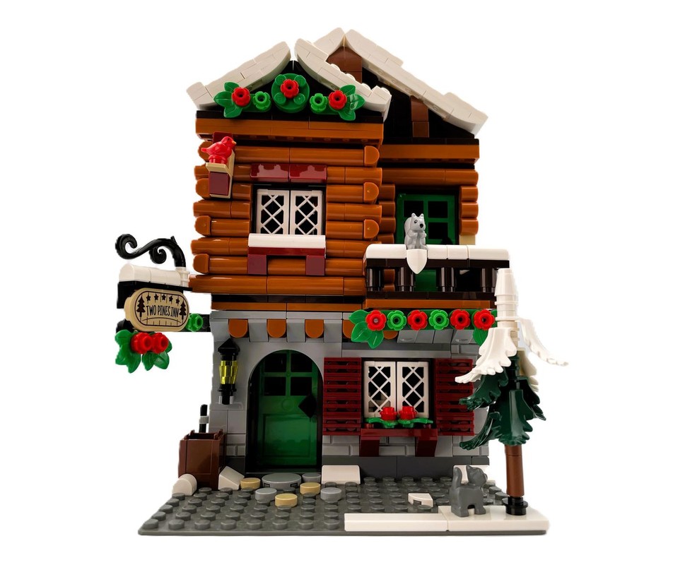 LEGO MOC Alpine Lodge Modular Alternate build of 10325 by re-bricked ...
