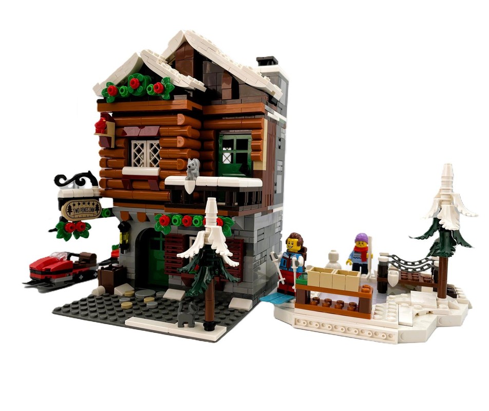LEGO MOC Alpine Lodge Modular Alternate build of 10325 by re-bricked ...