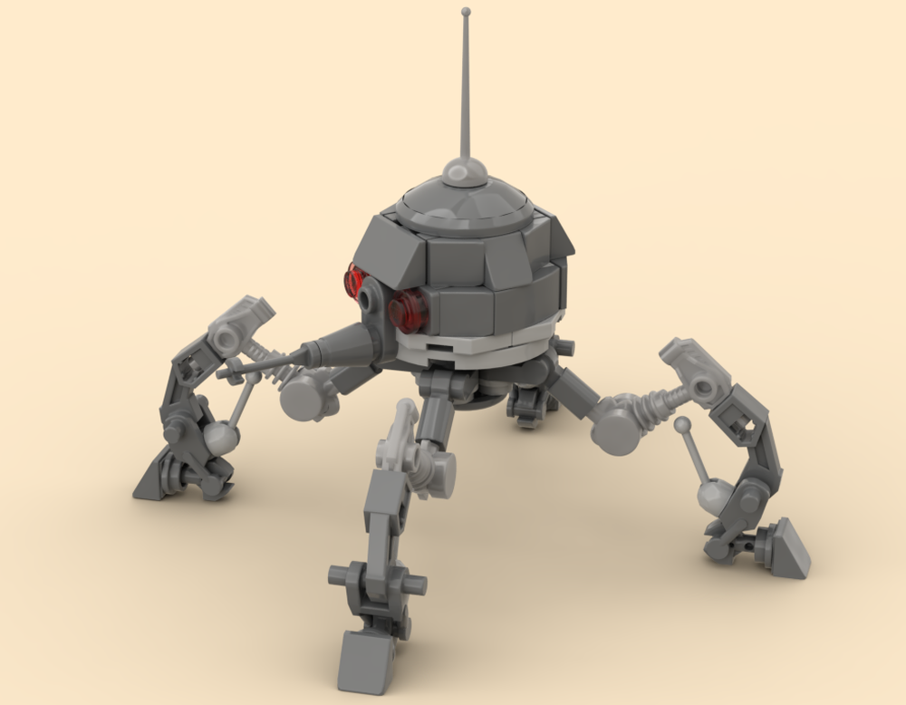 LEGO MOC DSD1 Dwarf Spider Droid by laefg | Rebrickable - Build with LEGO
