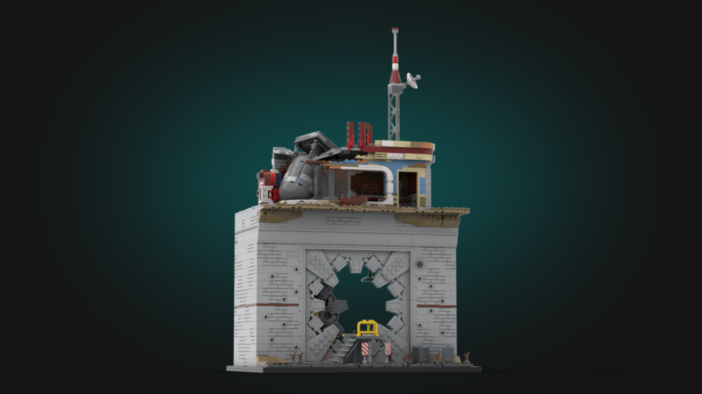 LEGO MOC Vault-tec Vault door | Fallout diorama by obiblock ...