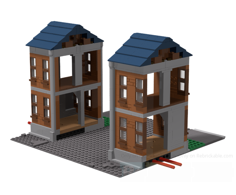 LEGO MOC X-Mansion - X-Panded Length by BardicBricks | Rebrickable ...