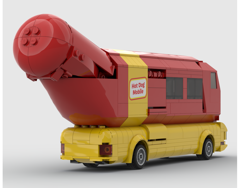 LEGO MOC Hot Dog Mobile by sydtropolis | Rebrickable - Build with LEGO