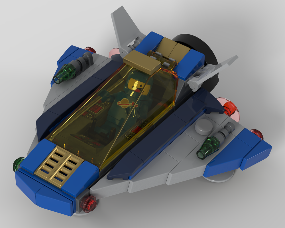 LEGO MOC Spacecraft Arrowhead by Darkerbricks | Rebrickable - Build ...