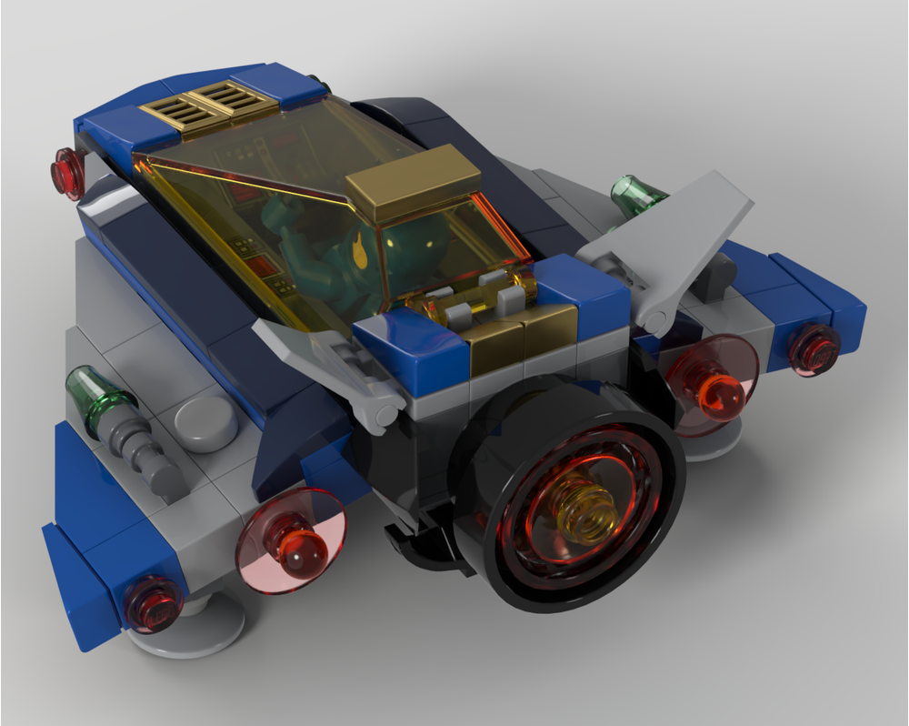 Lego Moc Spacecraft Arrowhead By Darkerbricks Rebrickable Build