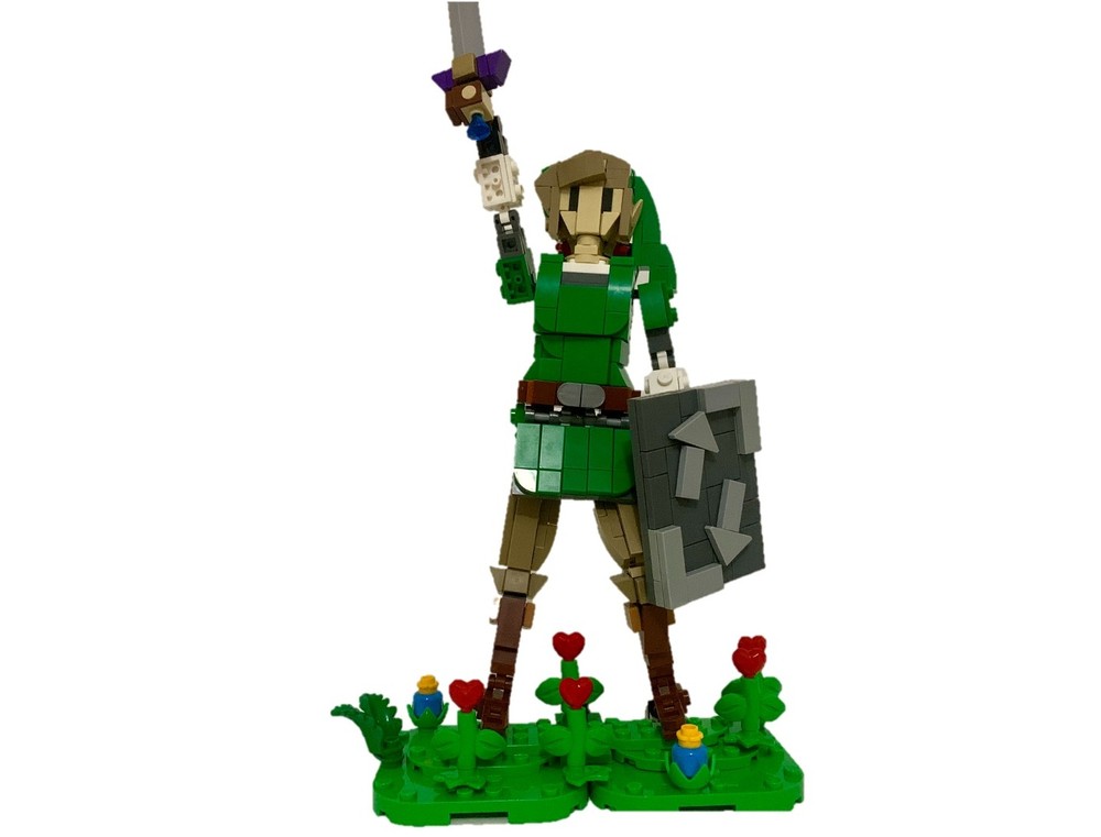 LEGO MOC Skyward Sword Link Sculpture by octane thermoplastic ...