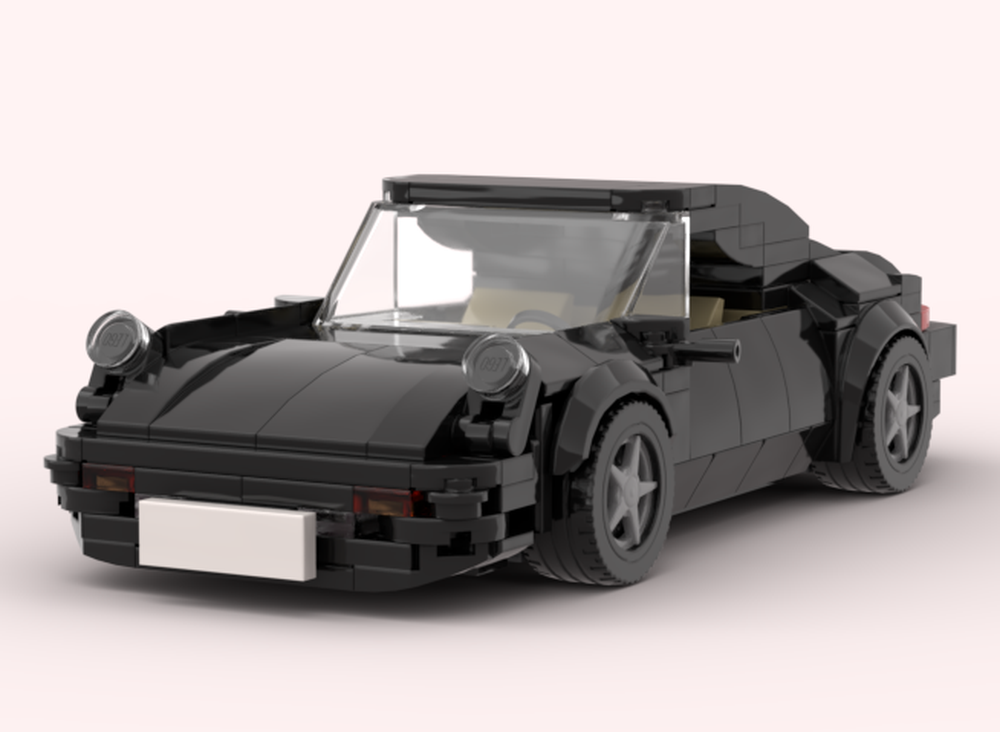LEGO MOC Porsche 911 Carrera (Black) by Euro Trash Bricks | Rebrickable ...