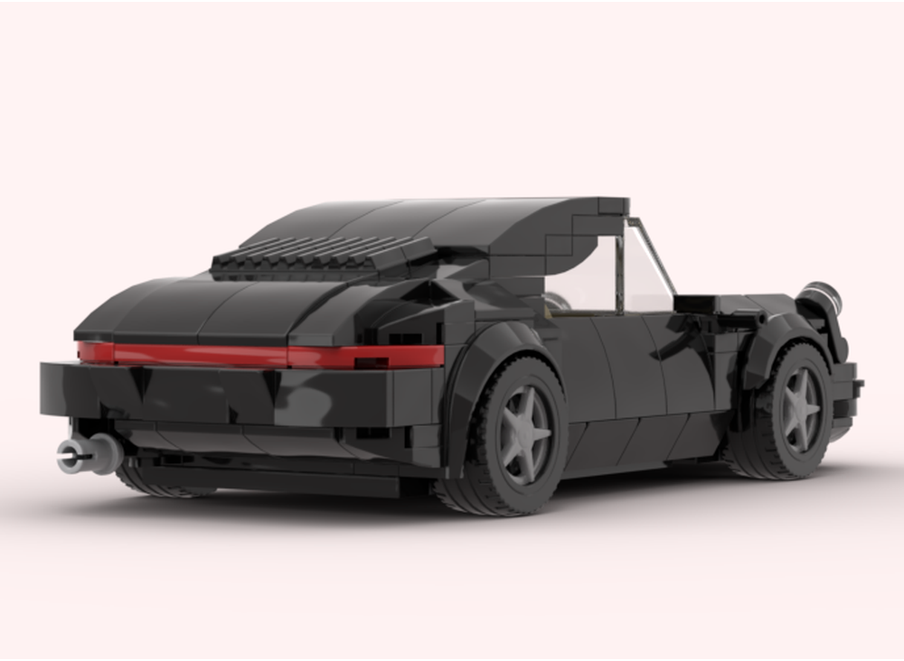 LEGO MOC Porsche 911 Carrera (Black) by Euro Trash Bricks | Rebrickable ...