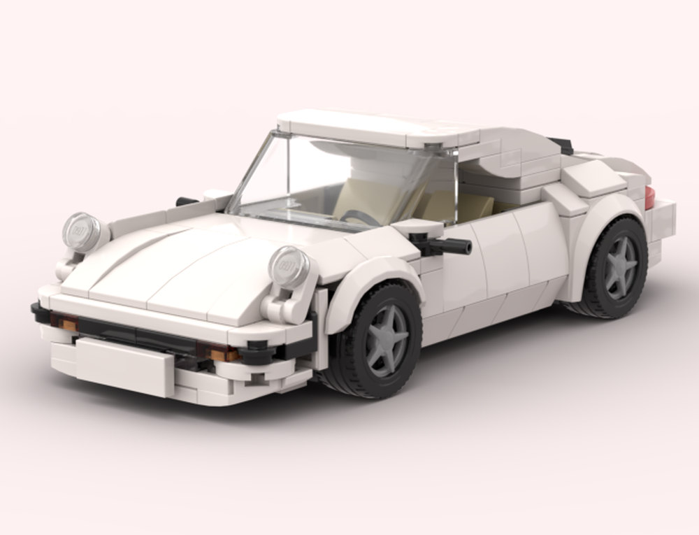 LEGO MOC Porsche 911 Carrera (White) by Euro Trash Bricks | Rebrickable ...