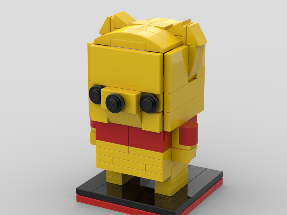 LEGO MOC 76901 - Winnie the Pooh Brickheadz by KlintIsztvud ...