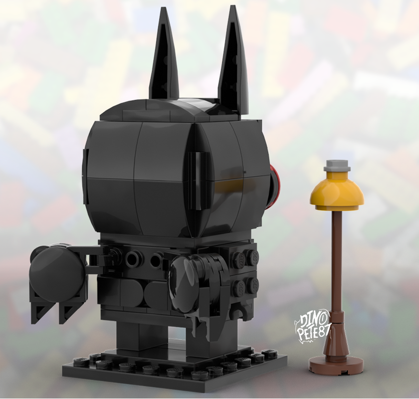 LEGO MOC Brickheadz - Mothman by DinoPete87 | Rebrickable - Build with LEGO