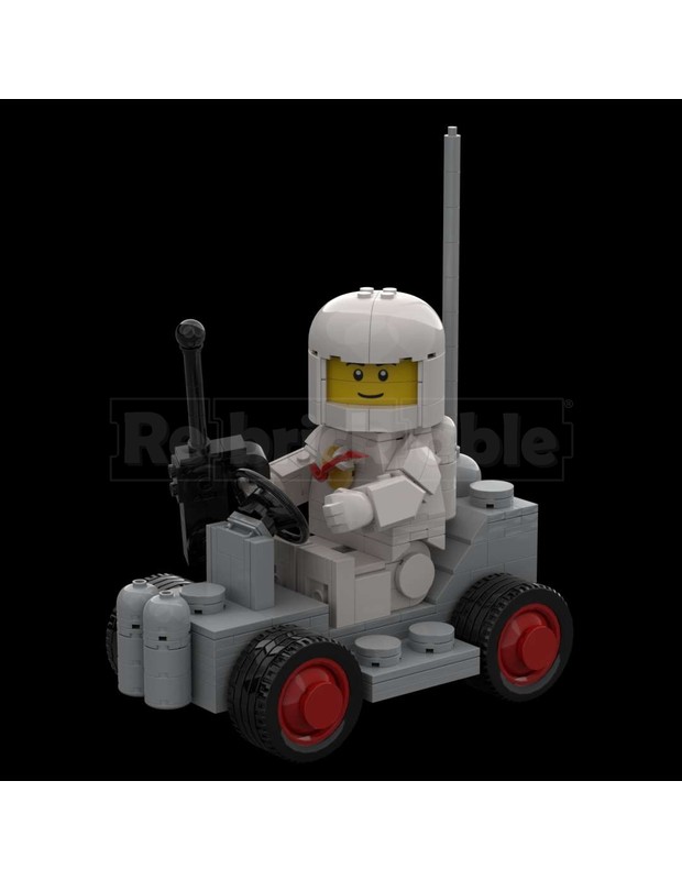 LEGO MOC Upscaled Classic Space Buggy in 3:1 by williweb | Rebrickable ...