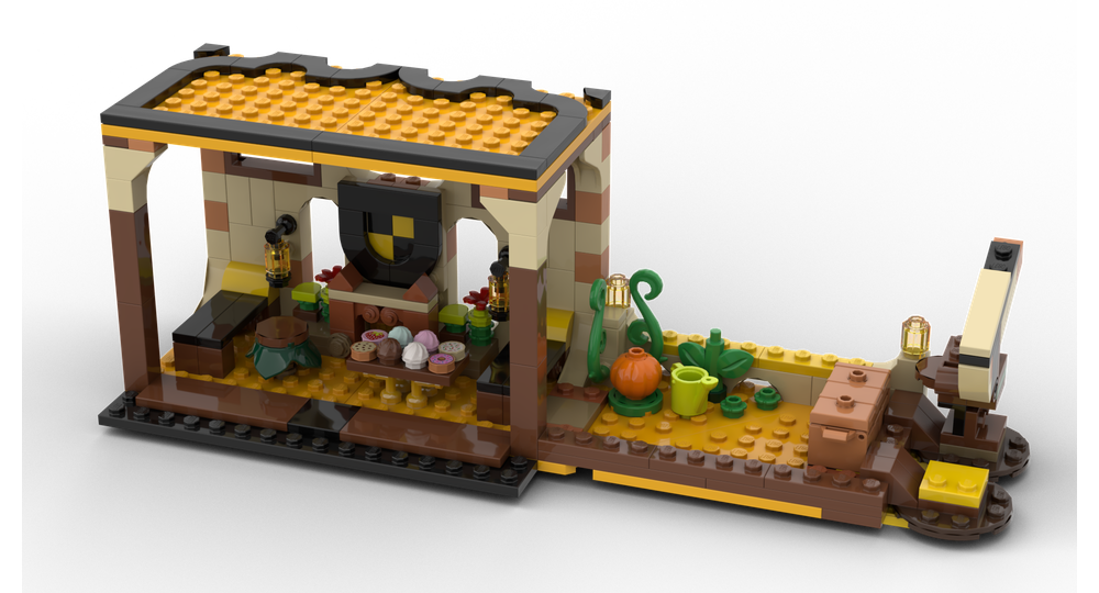 LEGO MOC Lego 76412 Alternative "Hufflepuff's bedroom" by CT-5555 Fives ...