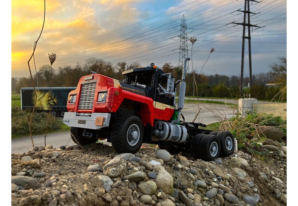 LEGO MOC MACK Model R RC 6x6 1:13 by Mani91 | Rebrickable - Build with LEGO