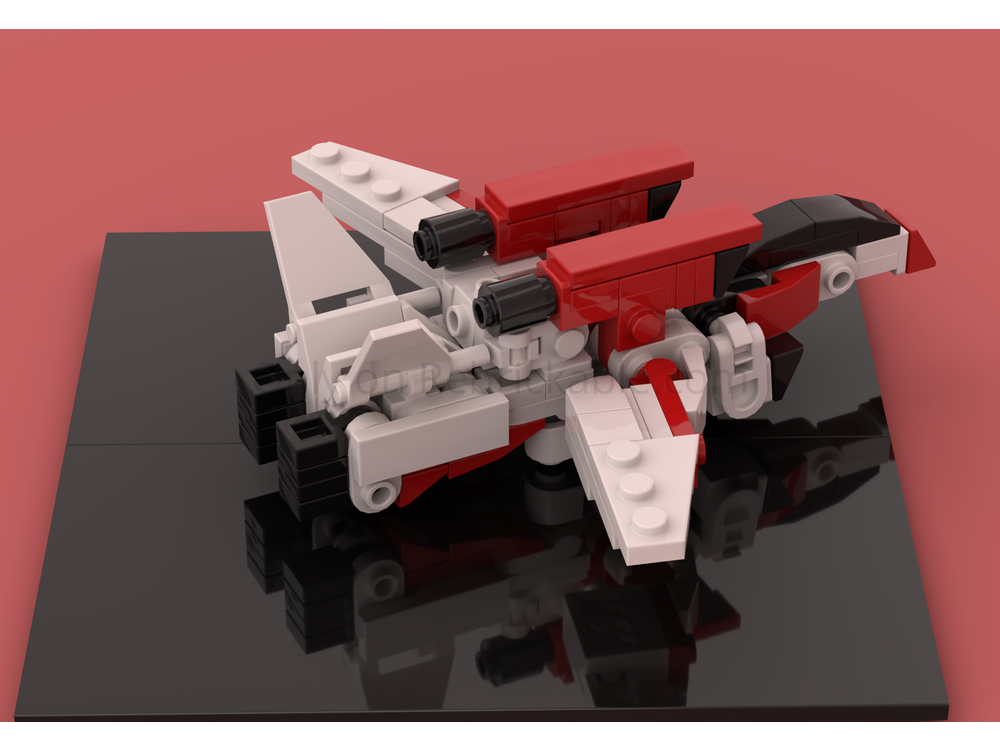 LEGO MOC Transforming Jetfire by minilegoformers | Rebrickable - Build ...