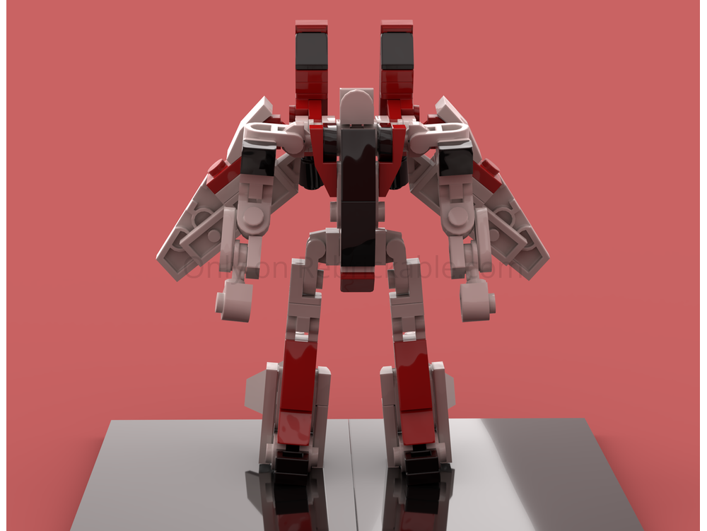 Lego Moc Transforming Jetfire By Minilegoformers Rebrickable Build