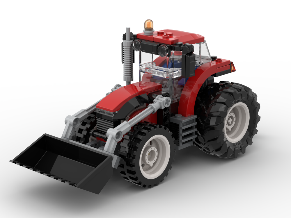 LEGO MOC 60287 Tractor City Modification by DamianPLE Technic Garage ...