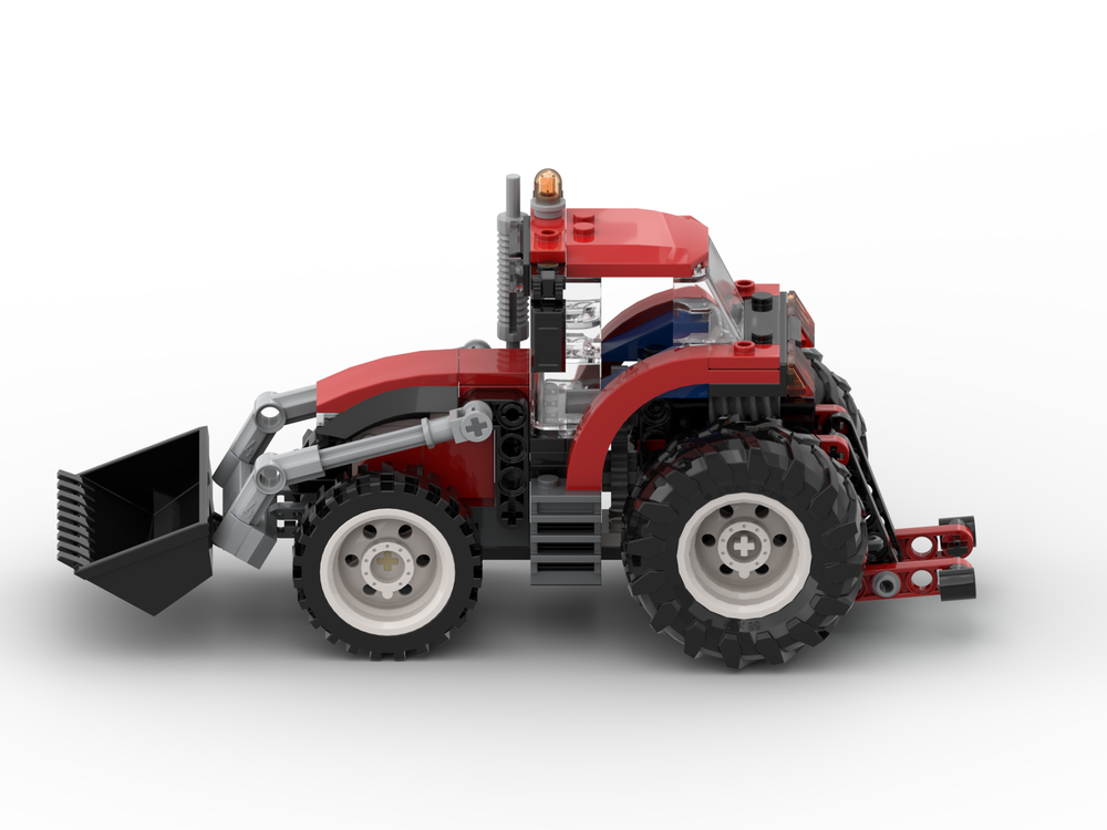 LEGO MOC 60287 Tractor City Modification by DamianPLE Technic Garage ...