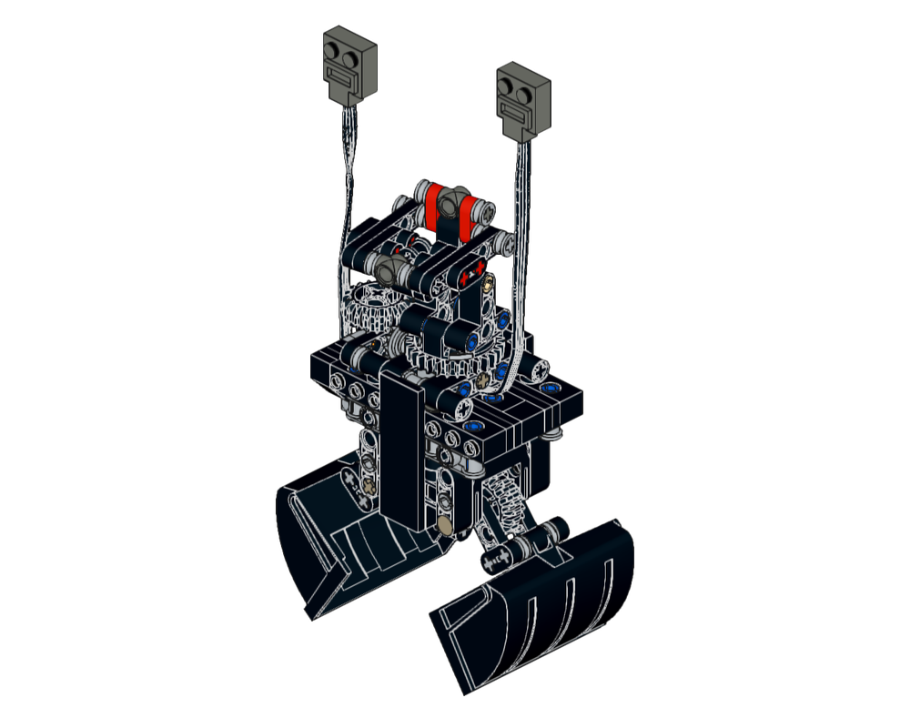 LEGO MOC Excavator Clam Tool for MOC-201330 by llakie | Rebrickable ...