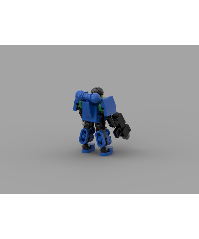 LEGO MOC Captain Uriel Ventris ULTRAMARINES by thelegowolfpack ...