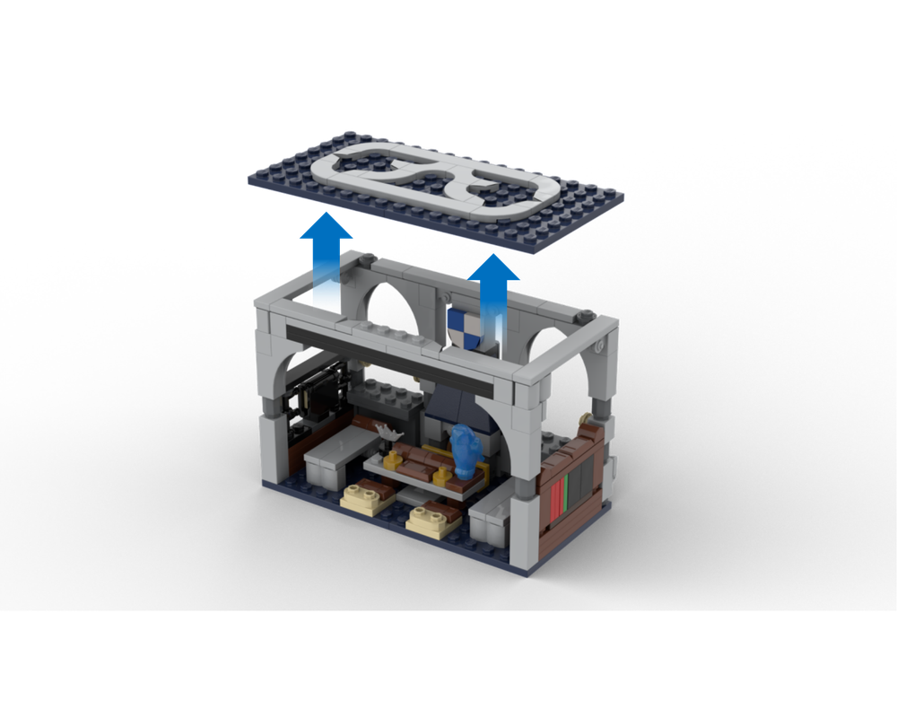 LEGO MOC Lego 76411 Alternative "Ravenclaw's bedroom" by CT-5555 Fives ...