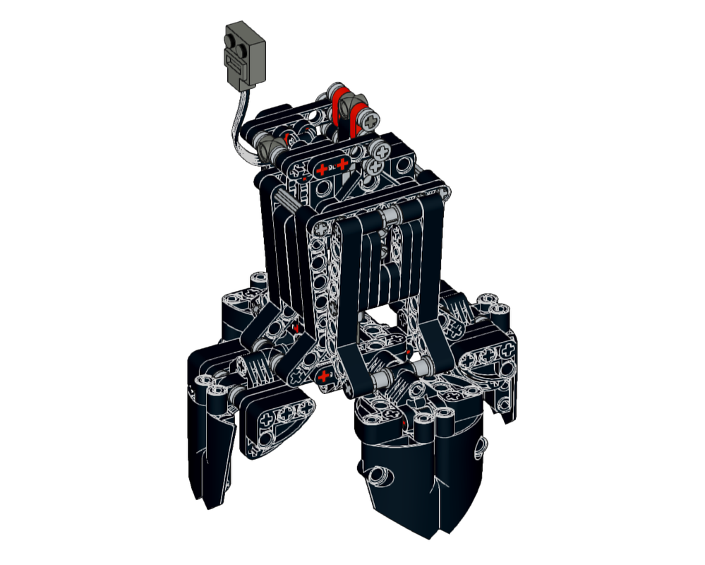 LEGO MOC-201561 Excavator 4-Clam scrap grapple for MOC-201330 by llakie ...