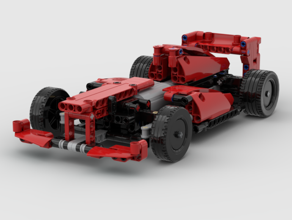 LEGO MOC F1 RC car by BP Design | Rebrickable - Build with LEGO