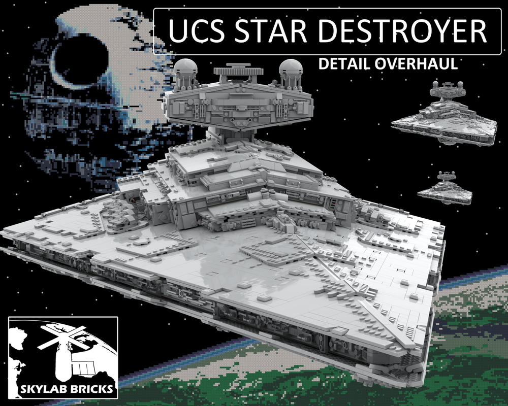 LEGO MOC UCS 75252 Imperial II class Conversion Instructions by ...