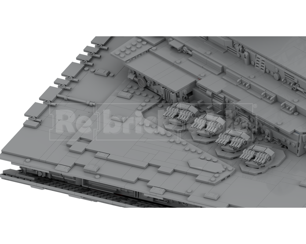 LEGO MOC UCS 75252 Imperial II class Conversion Instructions by ...