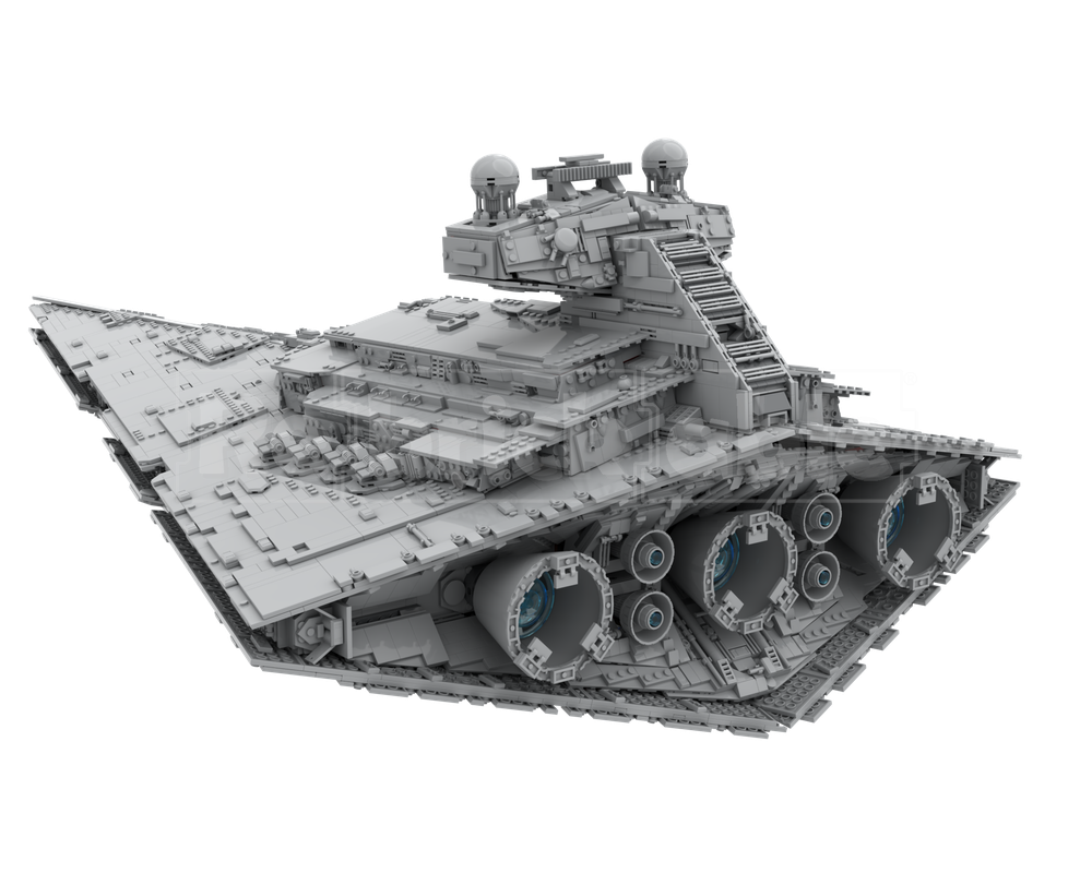 LEGO MOC UCS 75252 Imperial II class Conversion Instructions by ...