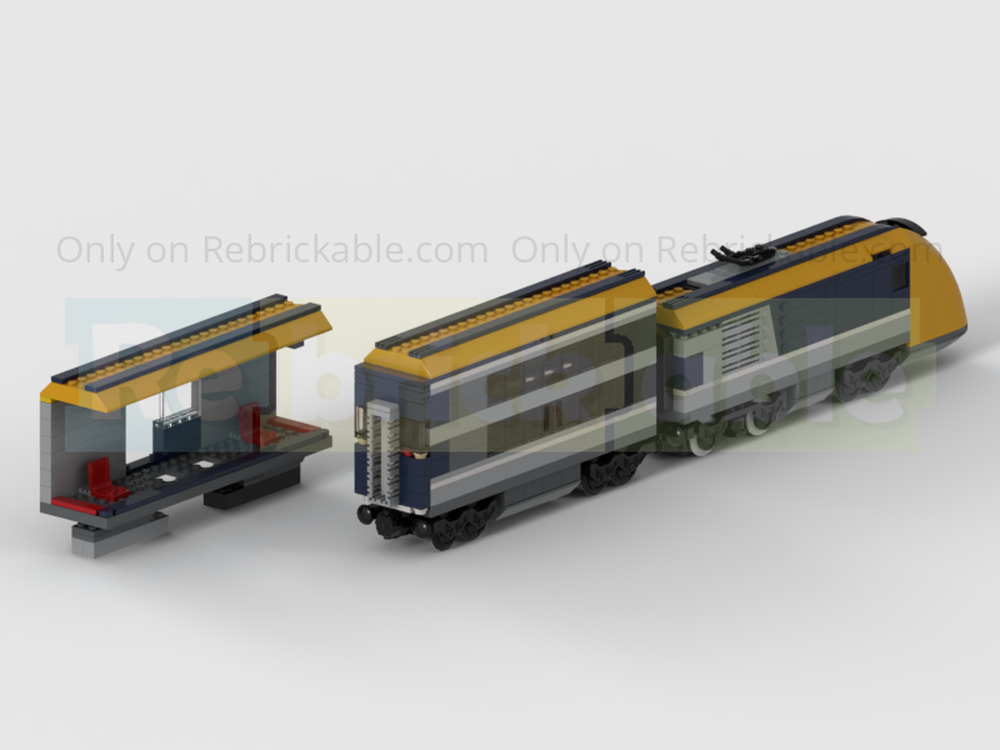 LEGO MOC 60197 Alternate Build - Double Decker Superliner Style ...