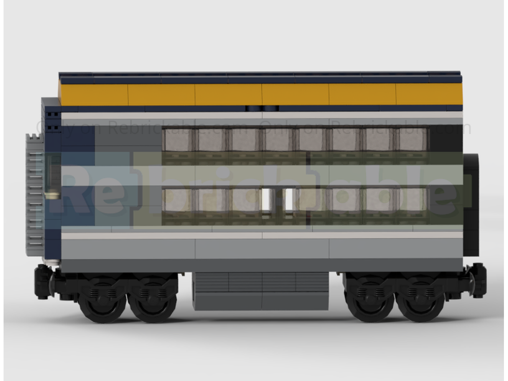 LEGO MOC 60197 Alternate Build - Double Decker Superliner Style ...
