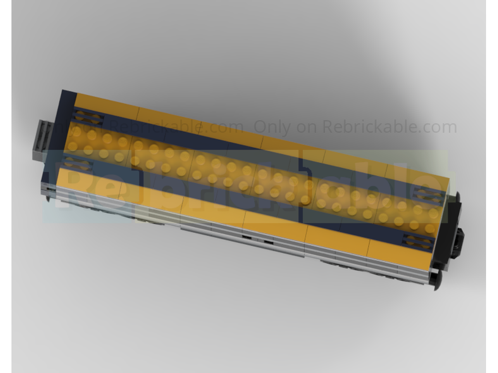 Lego Moc 60197 Alternate Build Double Decker Superliner Style