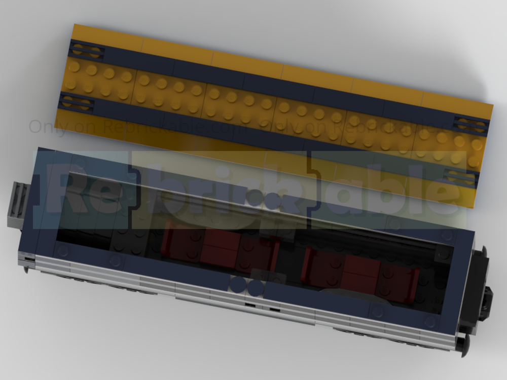 Lego Moc 60197 Alternate Build Double Decker Superliner Style