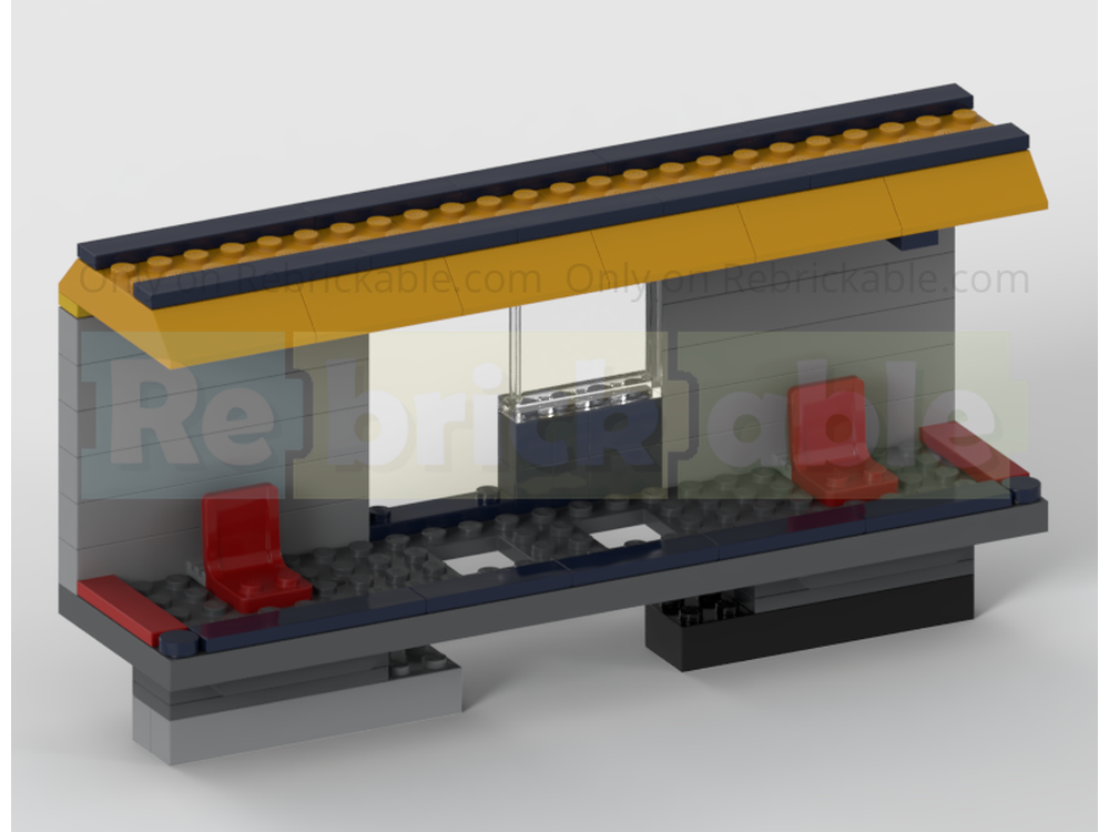 Lego Moc 60197 Alternate Build Double Decker Superliner Style