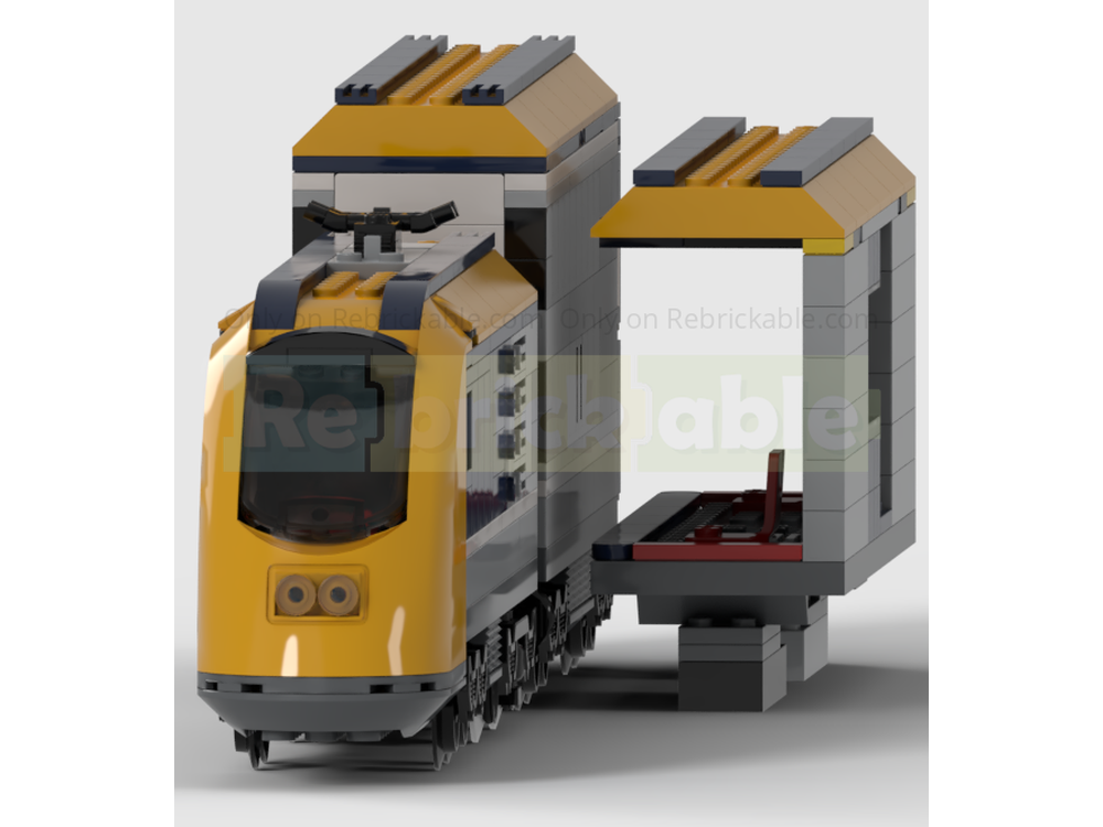 LEGO MOC 60197 Alternate Build - Double Decker Superliner Style ...