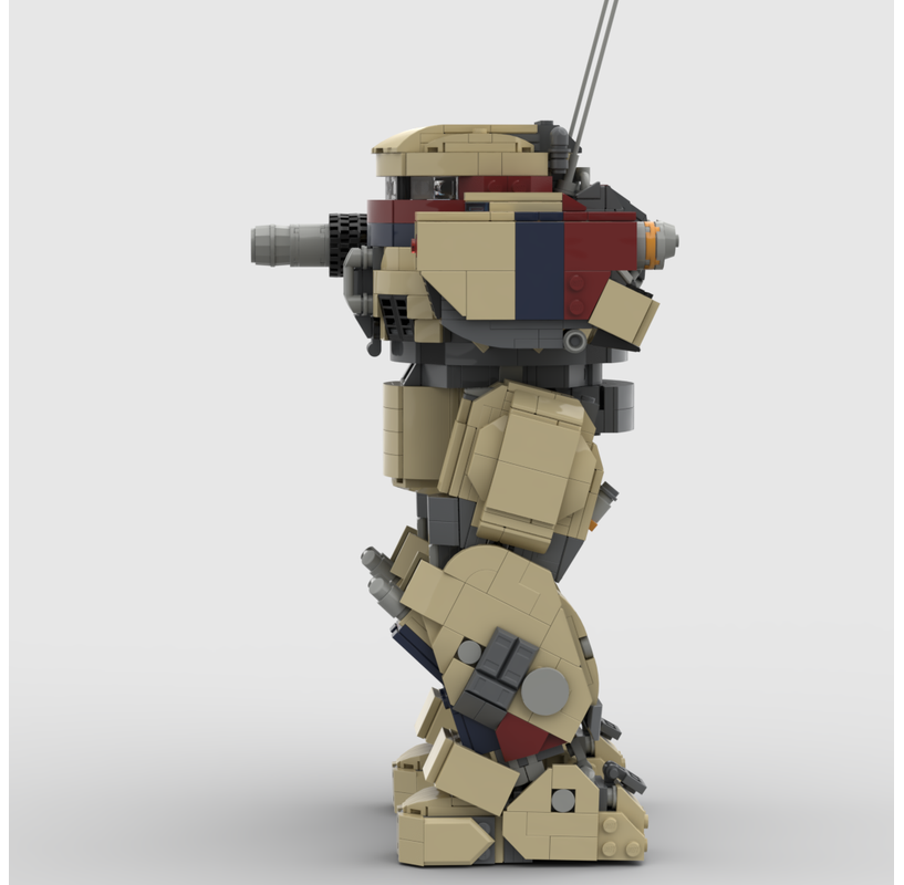 LEGO MOC Urbanmech from Battletech by LoreOfMetal | Rebrickable - Build ...