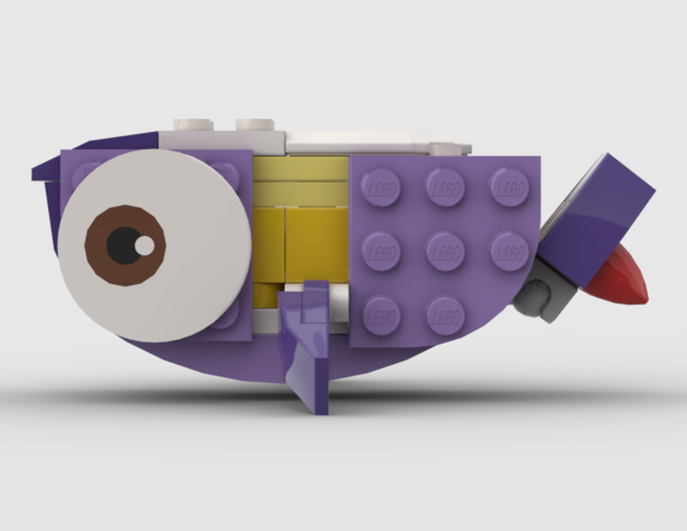 LEGO MOC 31125 Fish by Bbbuilds10 | Rebrickable - Build with LEGO
