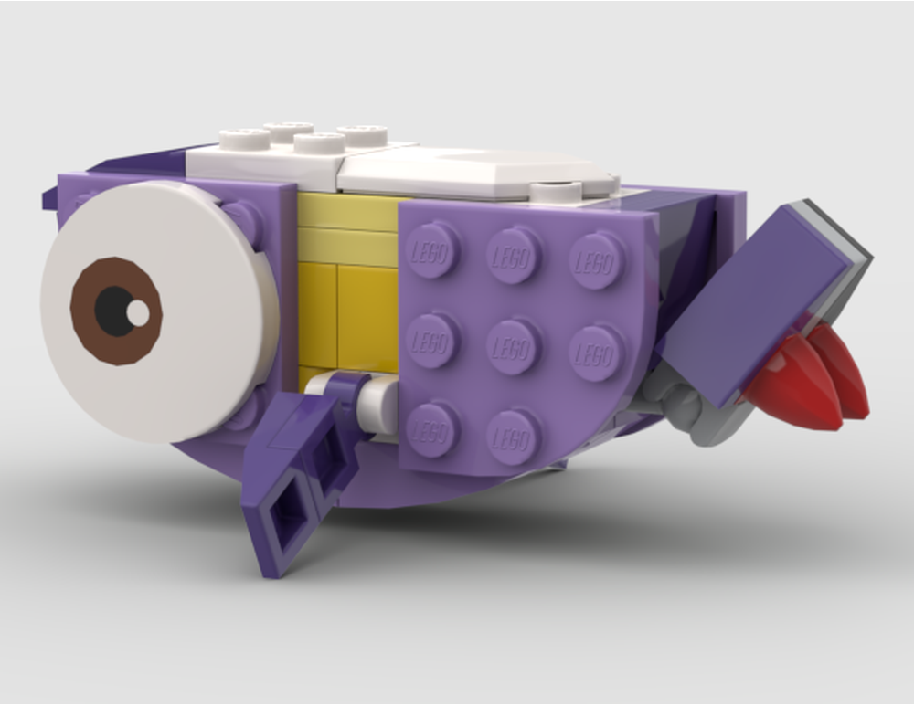 LEGO MOC 31125 Fish by Bbbuilds10 | Rebrickable - Build with LEGO