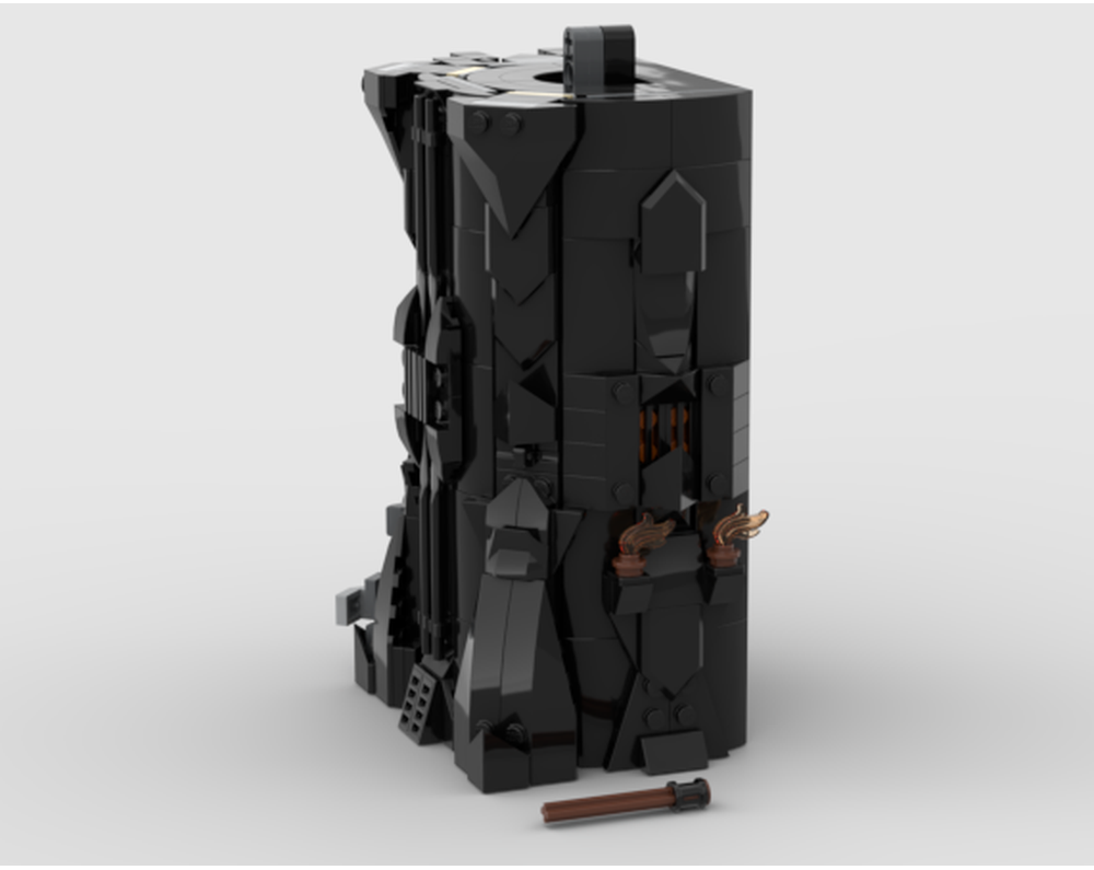 LEGO MOC Barad-Dur Height Extension by no_fake_LEGO | Rebrickable - Build with LEGO