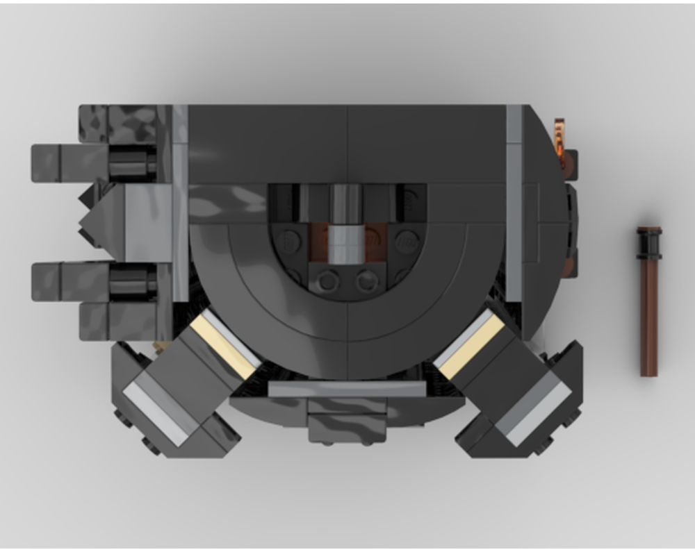 Lego Moc Barad Dur Height Extension By Nofakelego Rebrickable