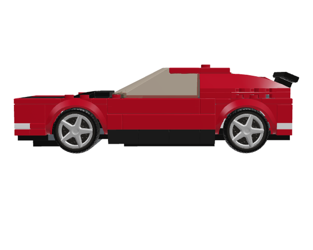 LEGO MOC Ford Mustang Boss 351 (1971) by DLQuin™ | Rebrickable - Build ...