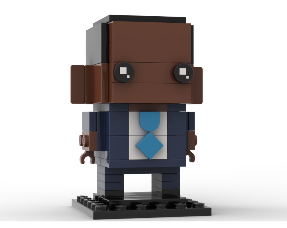 LEGO MOC Barack Obama & Joe Biden Brickheadz by Brickland Hills ...