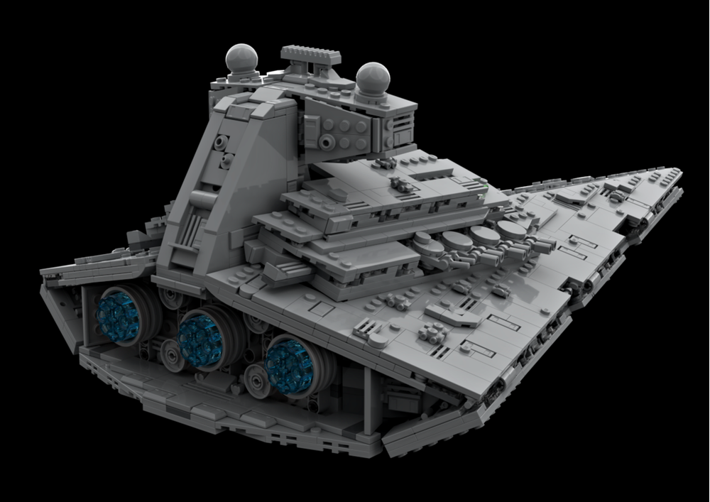 LEGO MOC Imperial Star Destroyer MOD by Tubi_Rock_V | Rebrickable ...