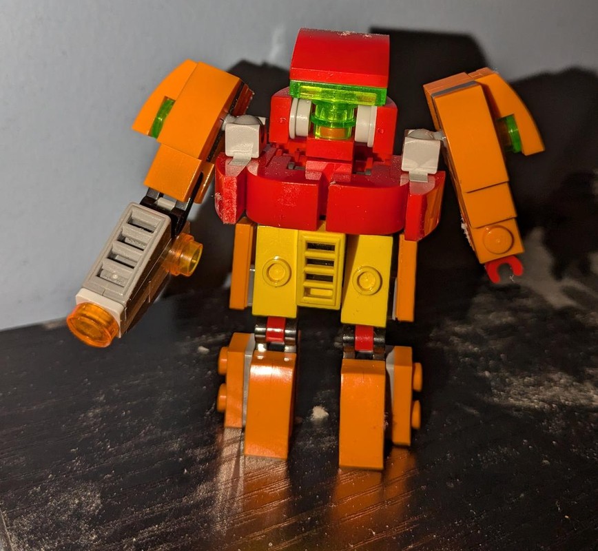 LEGO MOC Metroid Samus Aran by Magcool9000 | Rebrickable - Build with LEGO