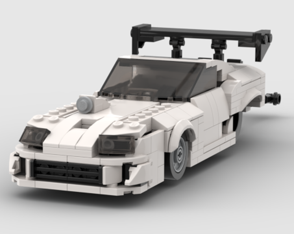 LEGO MOC drag racing mk4 supra by Dragmocs | Rebrickable - Build with LEGO