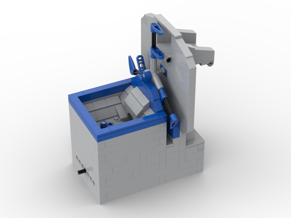 Lego Moc Windmill Lift Shared Power Gbc Module By Thegbcworkshop Rebrickable Build With Lego