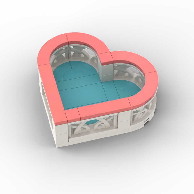 LEGO MOC-201625 Simple Heart Basket (Large) by chuancong | Rebrickable ...