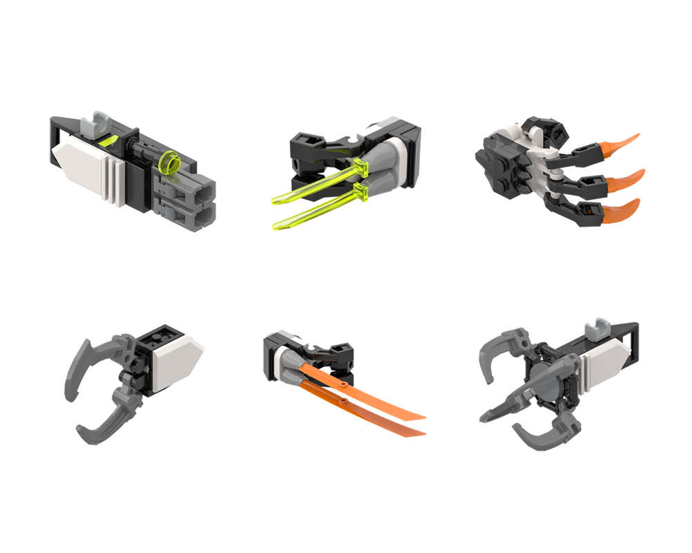 LEGO MOC Blacktron II Mech Add-On Pack 02 by Mech_Error | Rebrickable ...