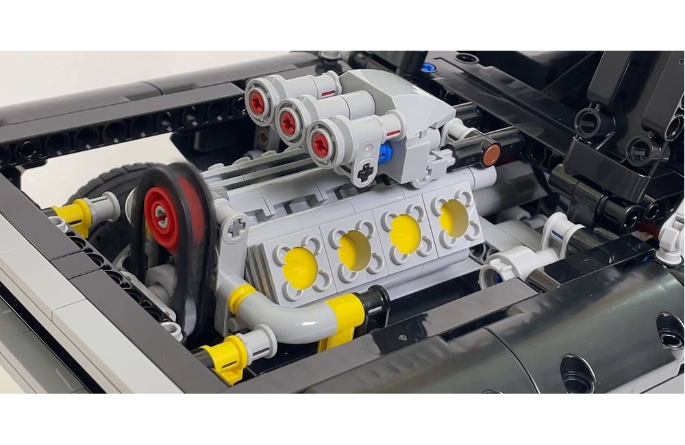 LEGO MOC 42111 Dom’s Dodge Charger RC MOD for Power Function Motors by ...