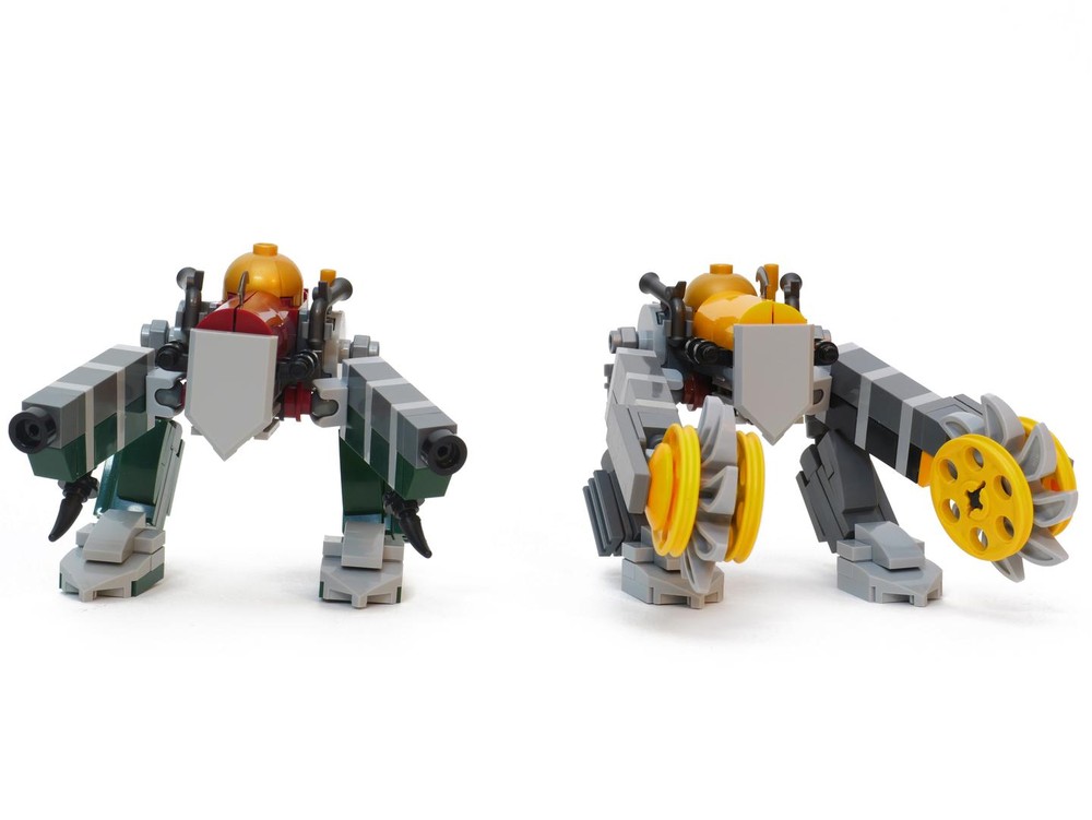 LEGO MOC-201638 Final Fantasy VII Sweeper and Cutter Mechs by Brick ...